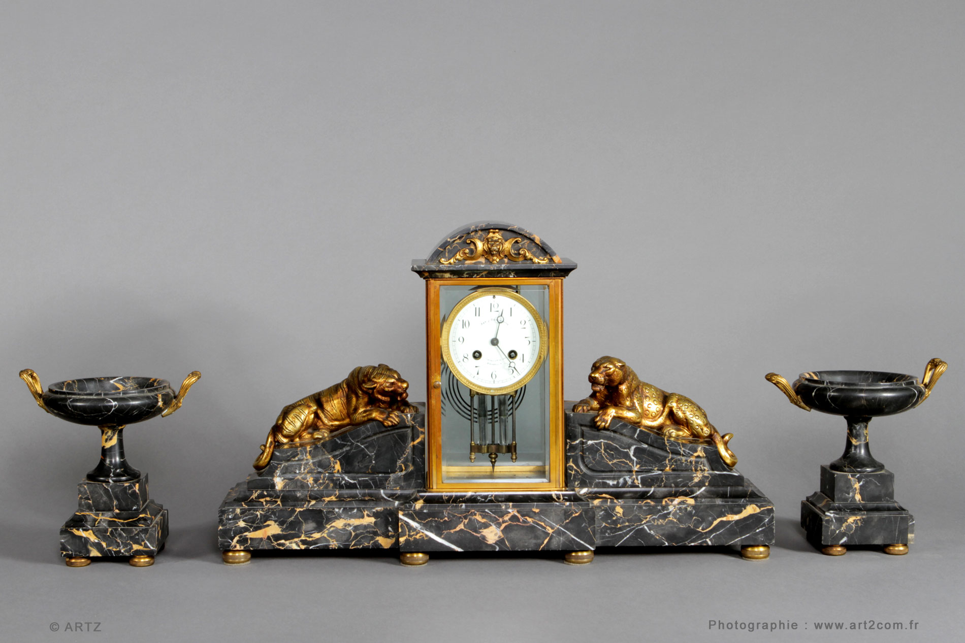 Pendules horloges art déco GALERIE ARTZ