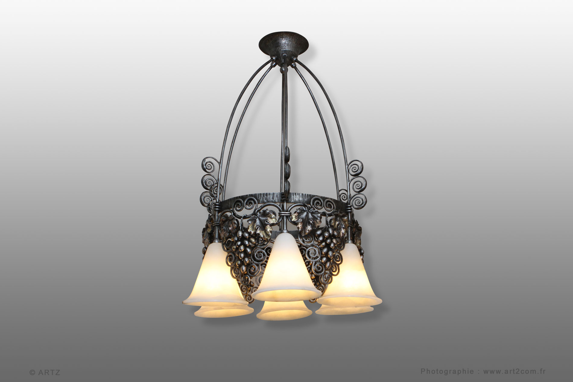 Lustres art déco GALERIE ARTZ