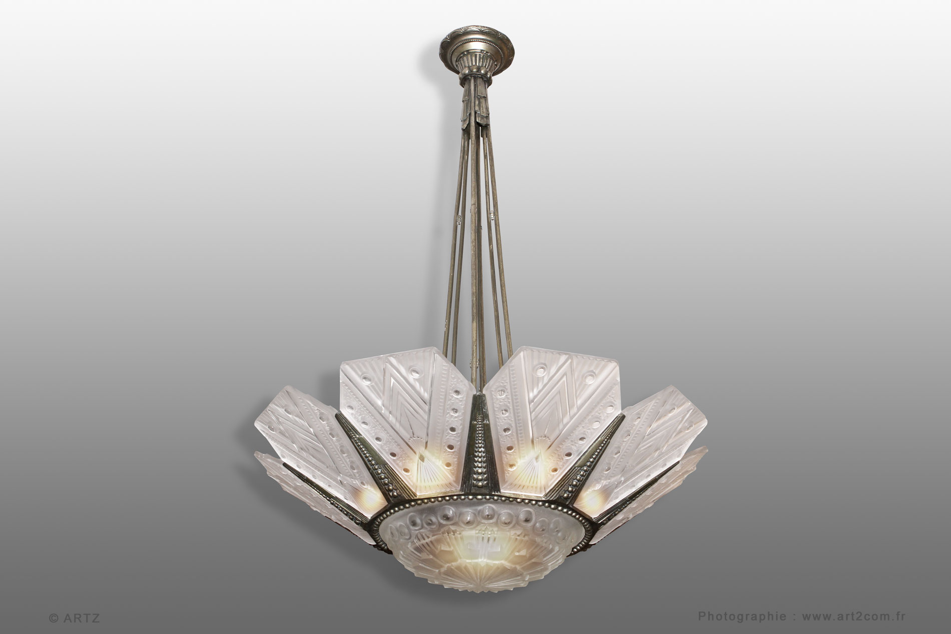 Lustres art déco GALERIE ARTZ